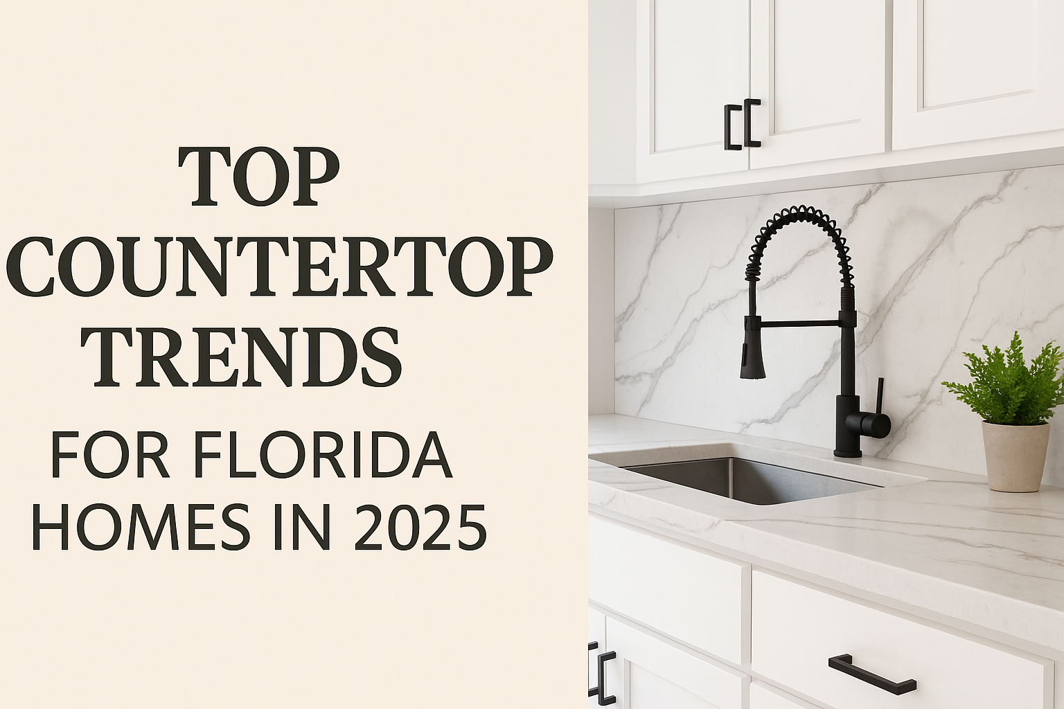Top Countertop Trends for Florida Homes in 2025 | Final Touch Counters - FTC